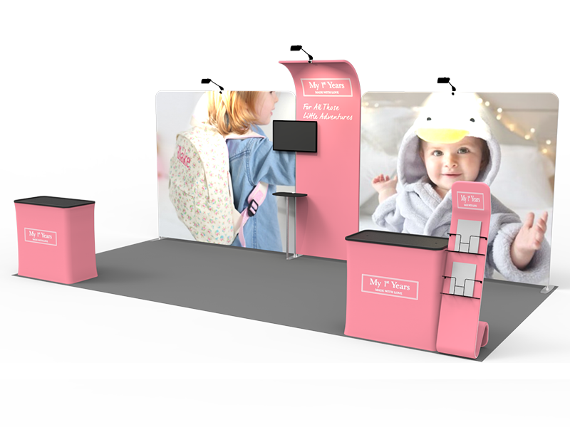 3mx6m Exhibition Booth 4 | Pop USA are the Display Experts!