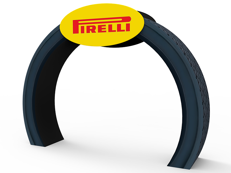 Custom Cube Arch Stand | Pop USA are the Display Experts!