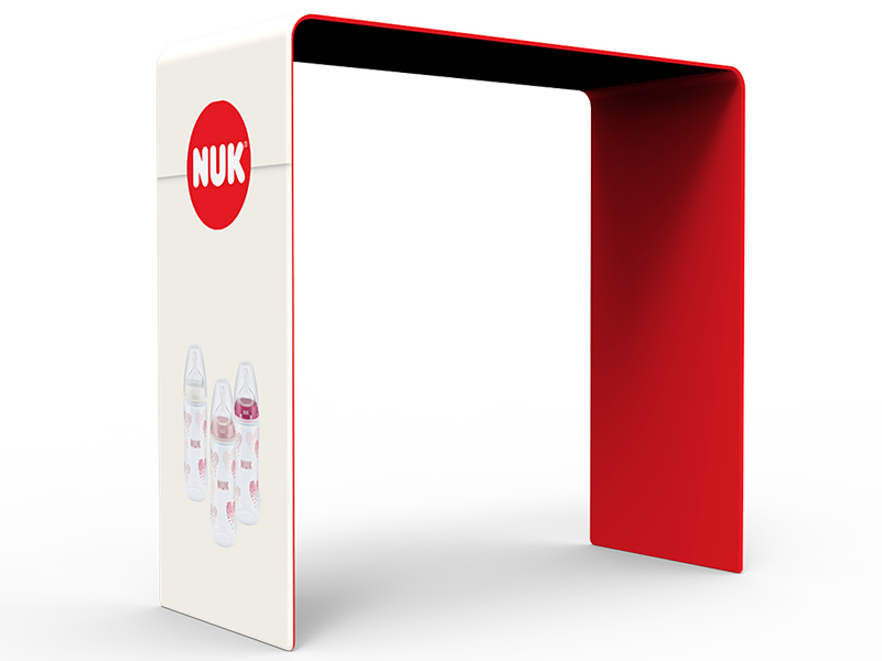 Custom Arch Display Stand | Pop USA are the Display Experts!
