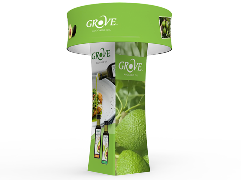 Custom Square Tower Display | Pop USA are the Display Experts!